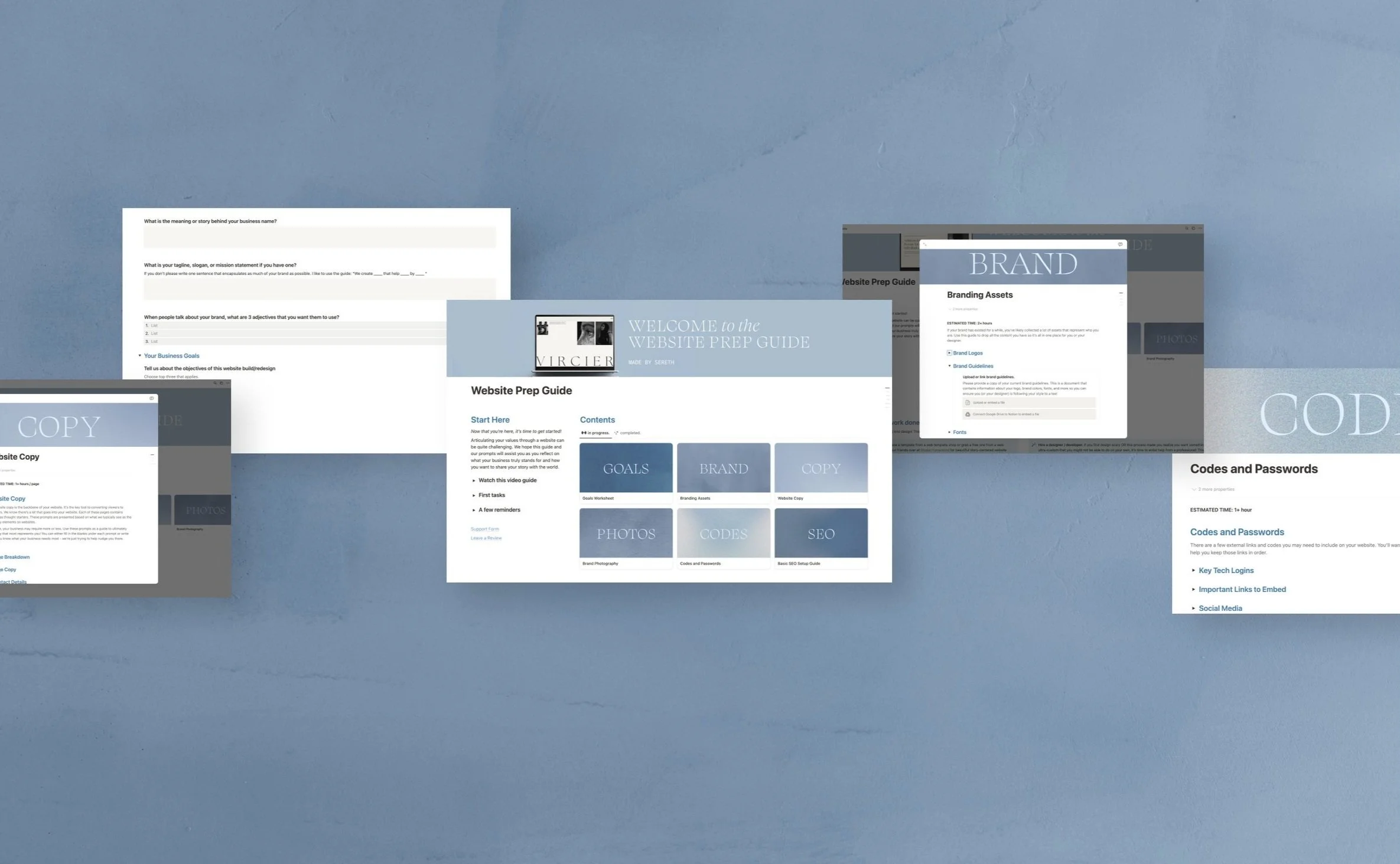 Shop Website Guides — Sereth™