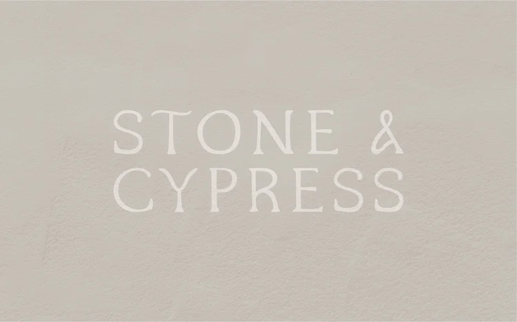 Stone & Cypress — Sereth Design