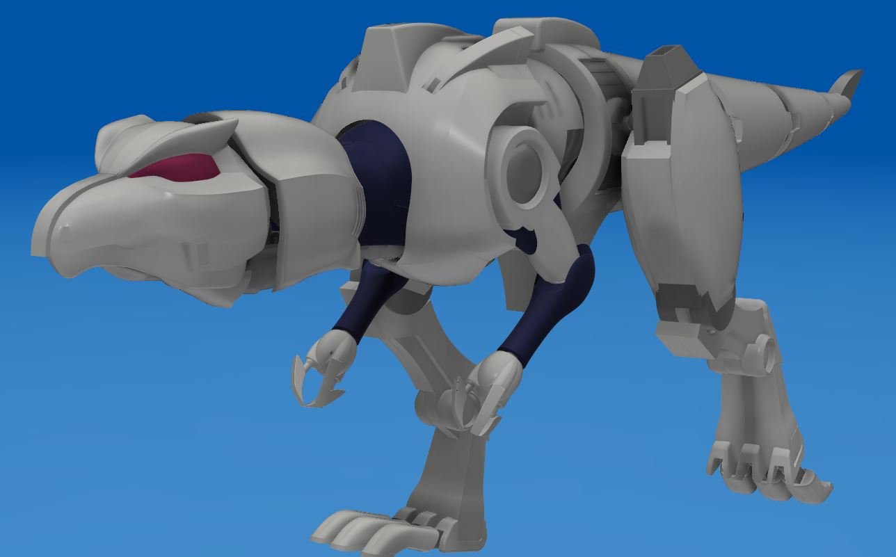 Original Zoids Zeke Model — Torrigan's Studio