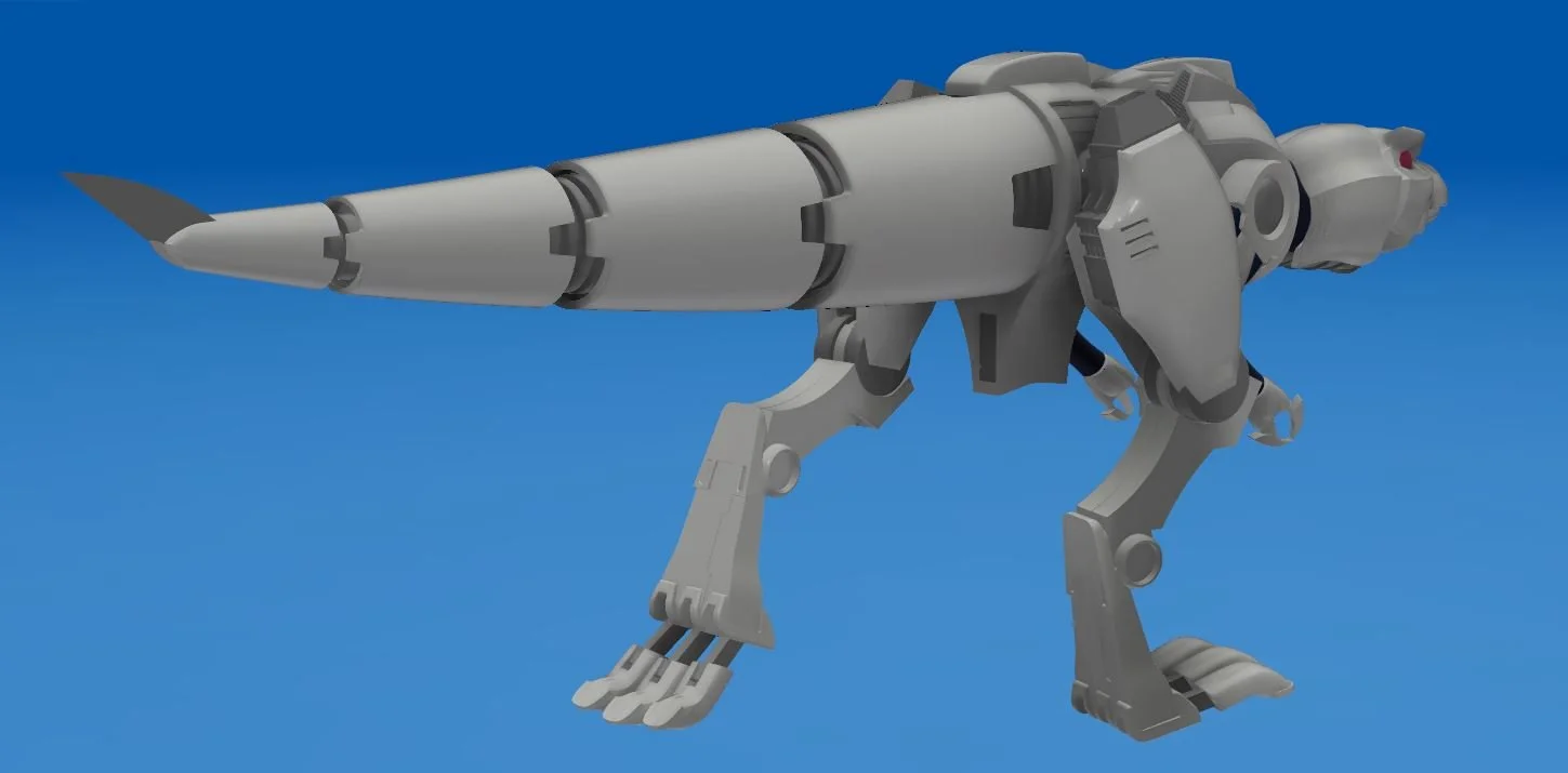 Original Zoids Zeke Model — Torrigan's Studio