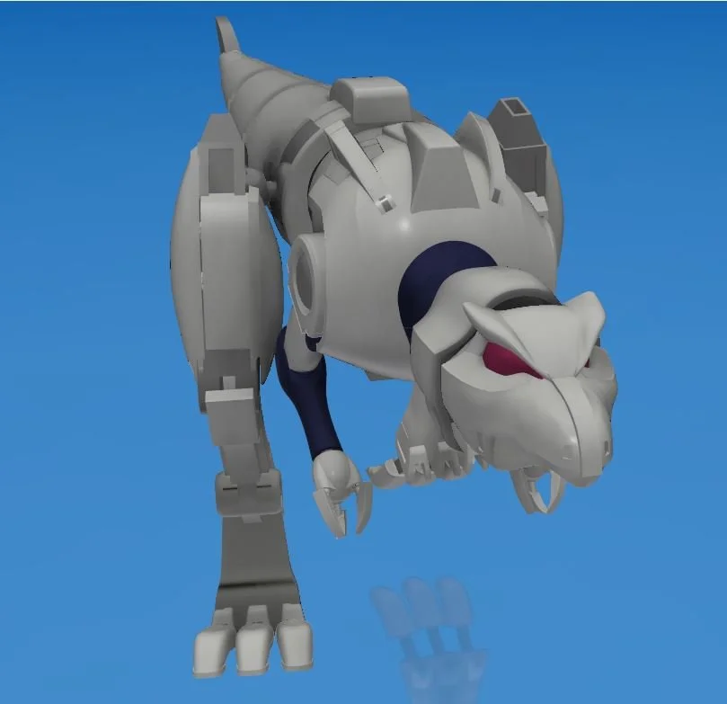 Original Zoids Zeke Model — Torrigan's Studio