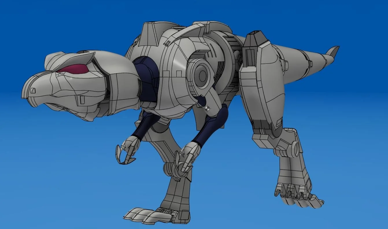 Original Zoids Zeke Model — Torrigan Studio