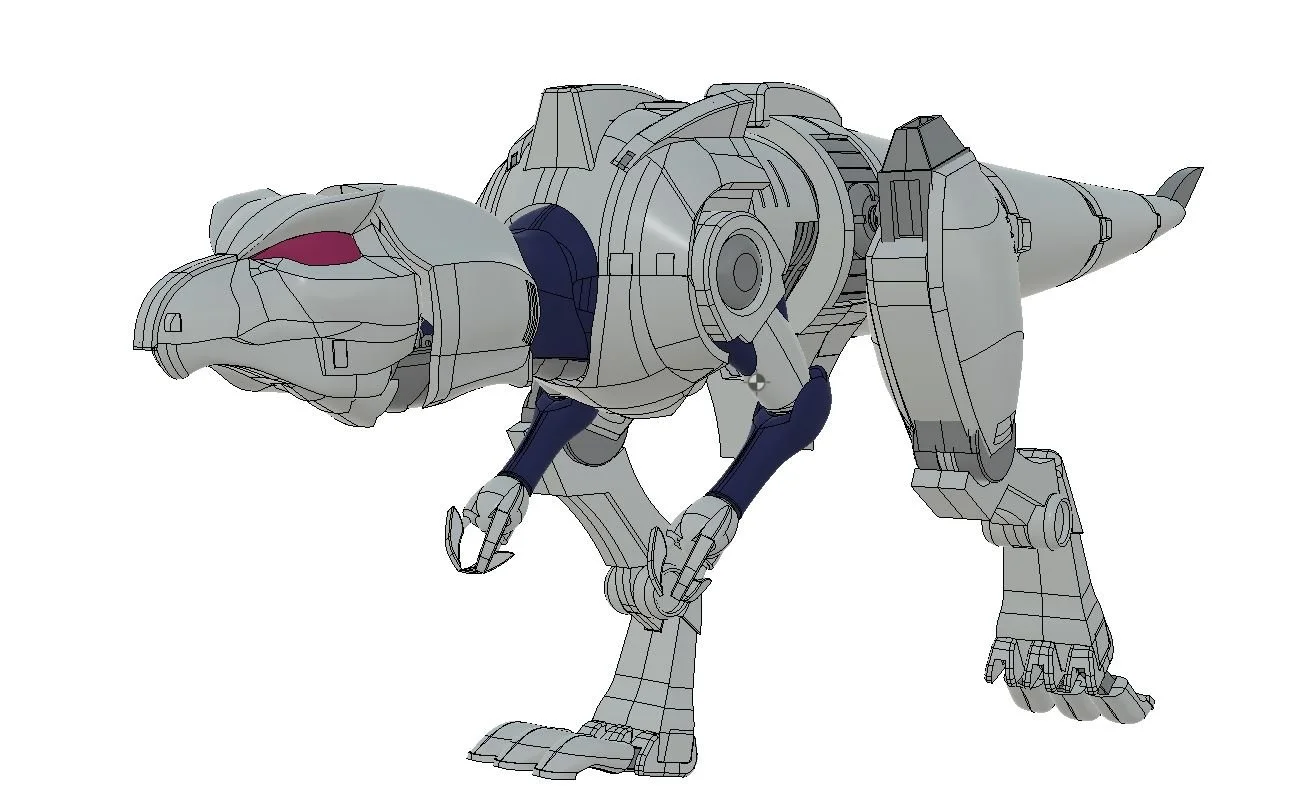 Original Zoids Zeke Model — Torrigan's Studio