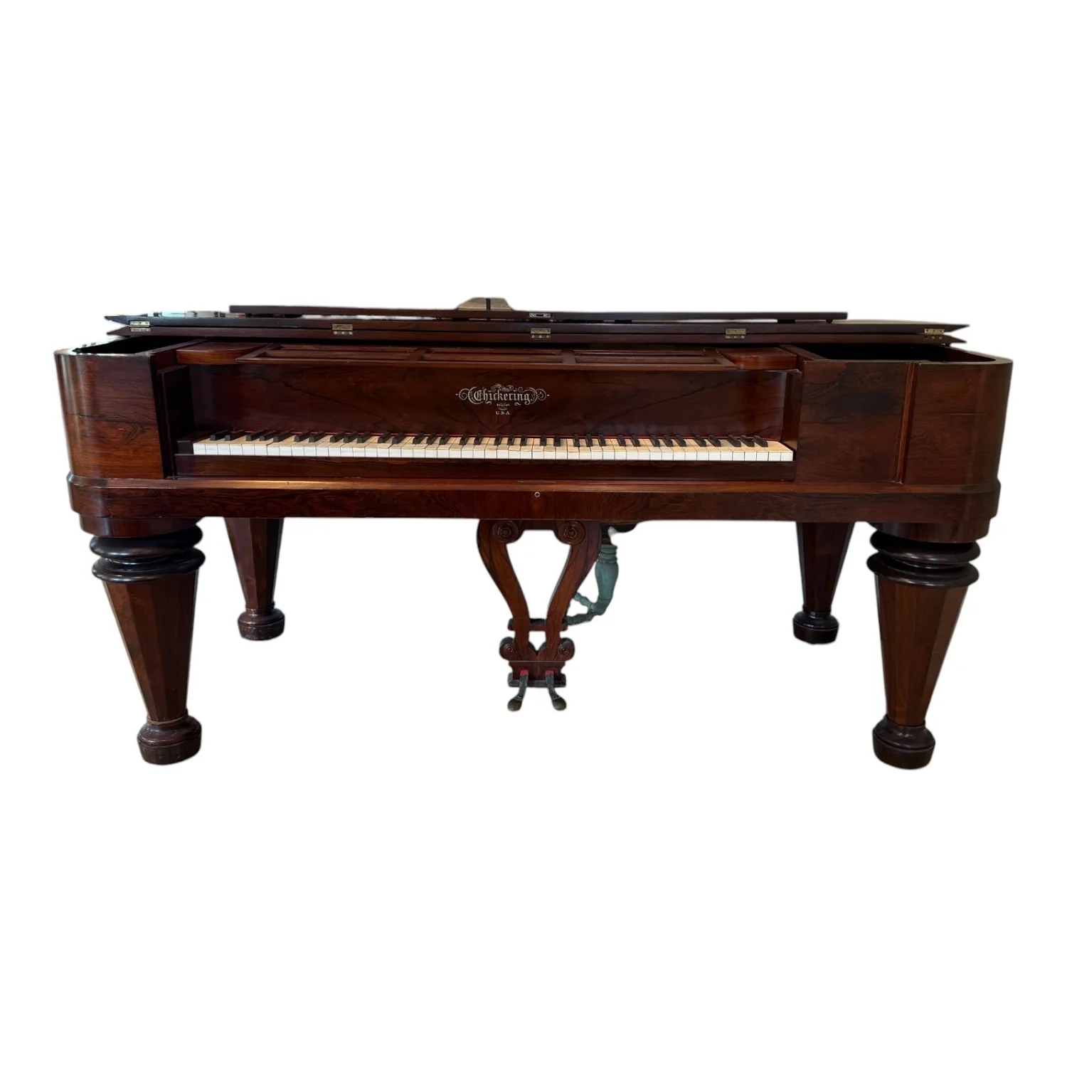 What Is It Truly Worth? Chickering Square Grand Piano Appraised at ...