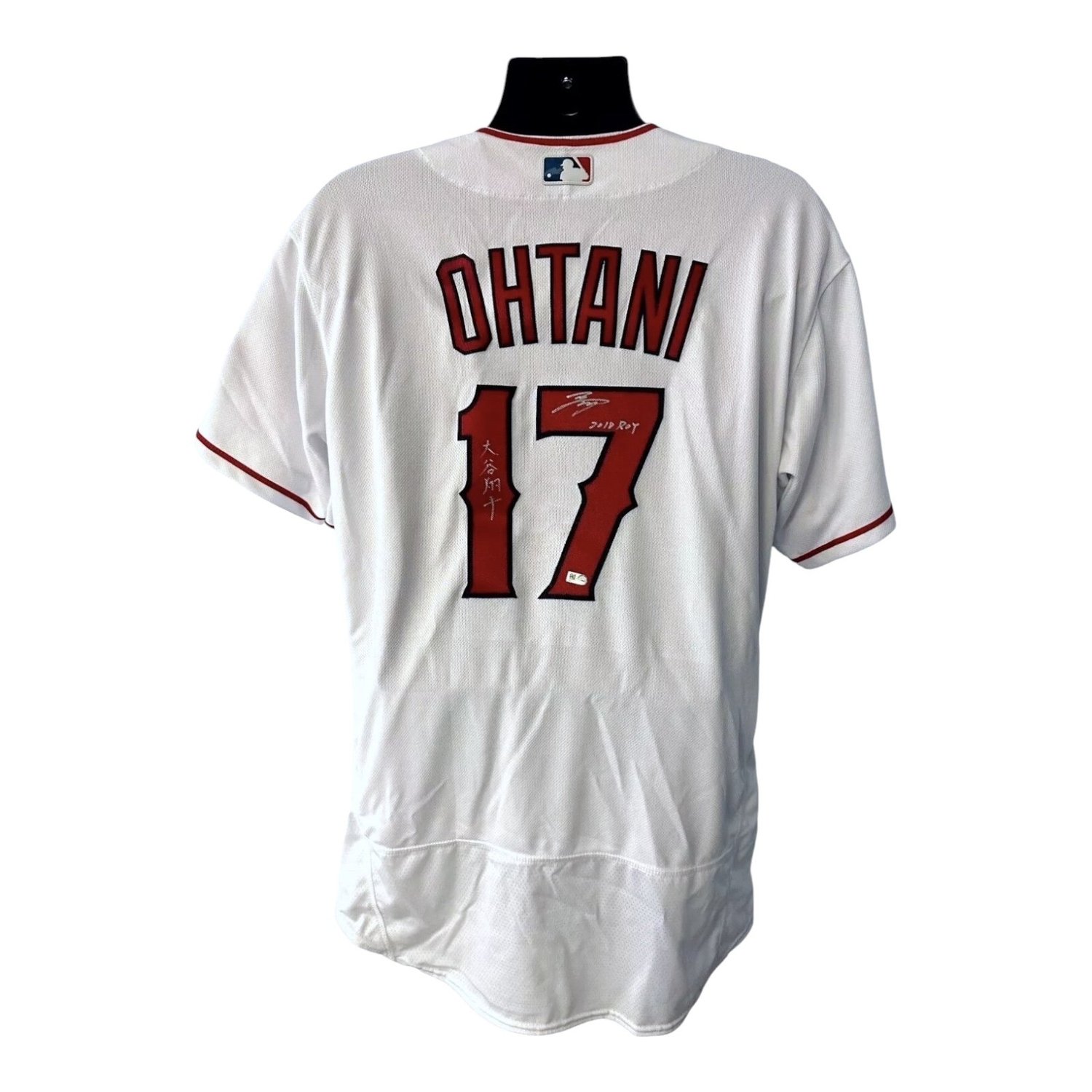 Shohei Ohtani Dual-Language “2018 ROY” Jersey — A Modern Grail in ...