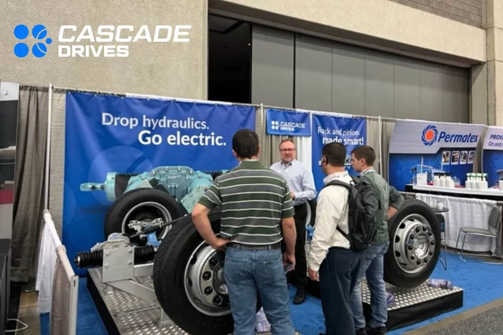 Mid-America Trucking Show Underway with Cascade Drives Demonstrating ...