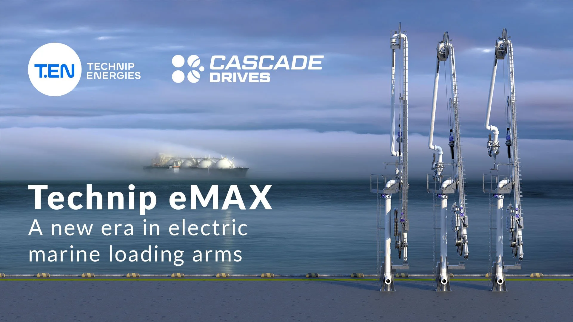 Technip chooses Cascade actuators for its new eMAX marine loading arm ...