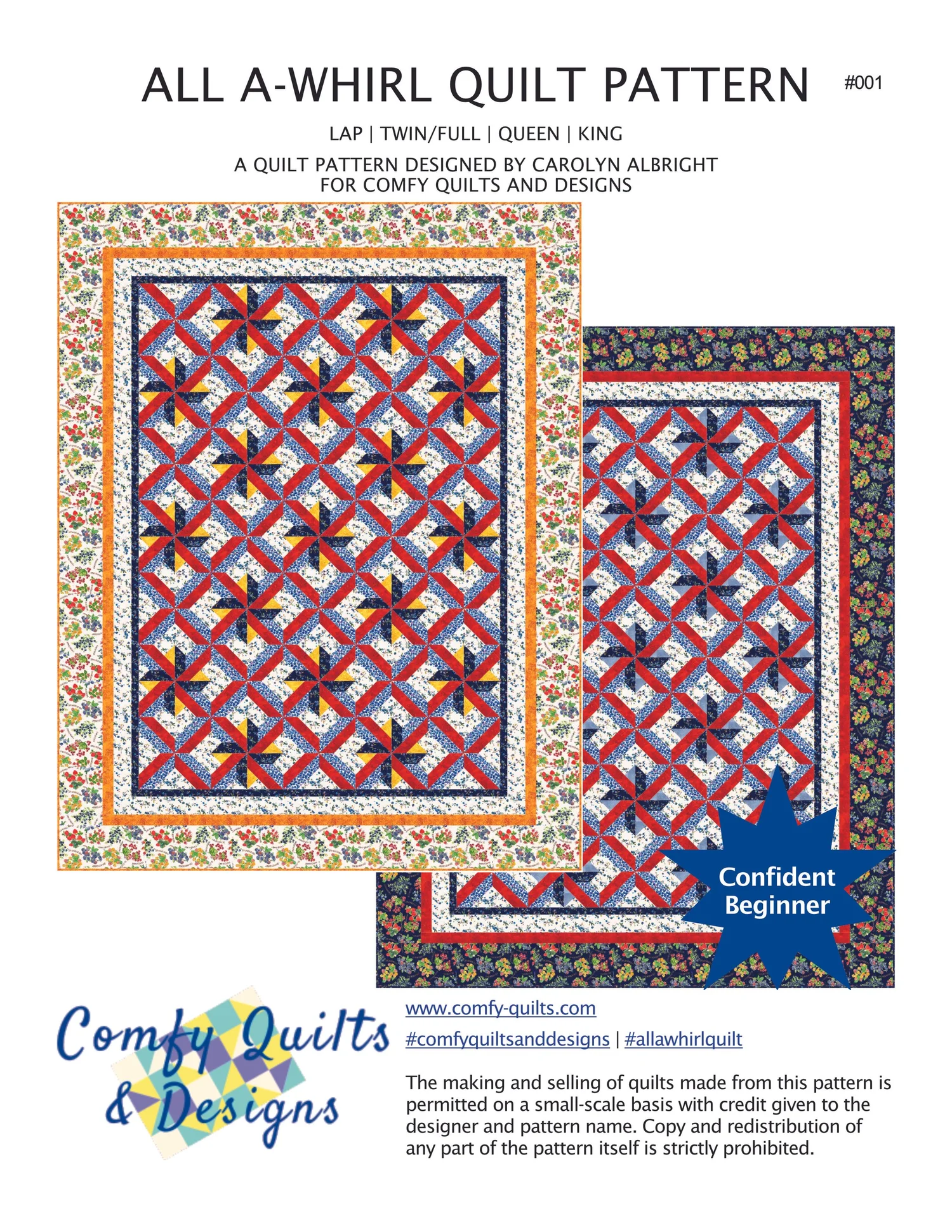 Flight of Dreams Quilt Pattern - PDF — Comfy Quilts & Designs