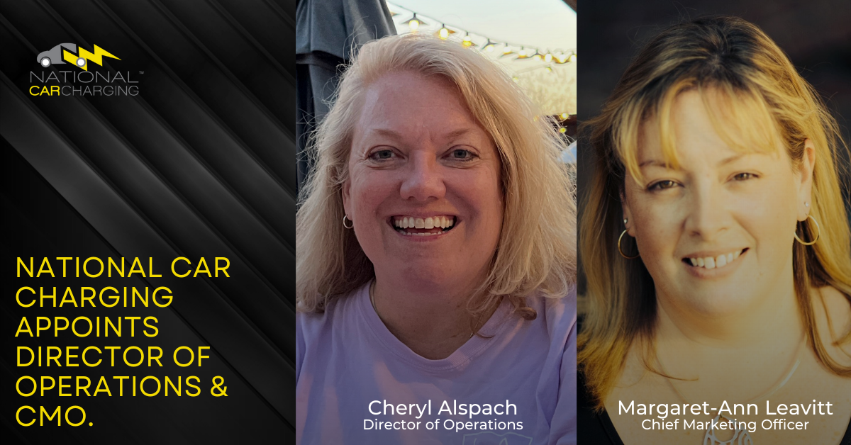 NATIONAL CAR CHARGING APPOINTS CHIEF MARKETING OFFICER AND DIRECTOR OF ...