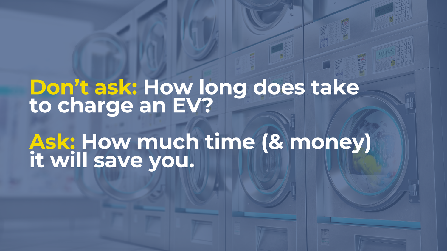 Charging EVs: The Laundry Analogy That Makes It All Clear! — National ...