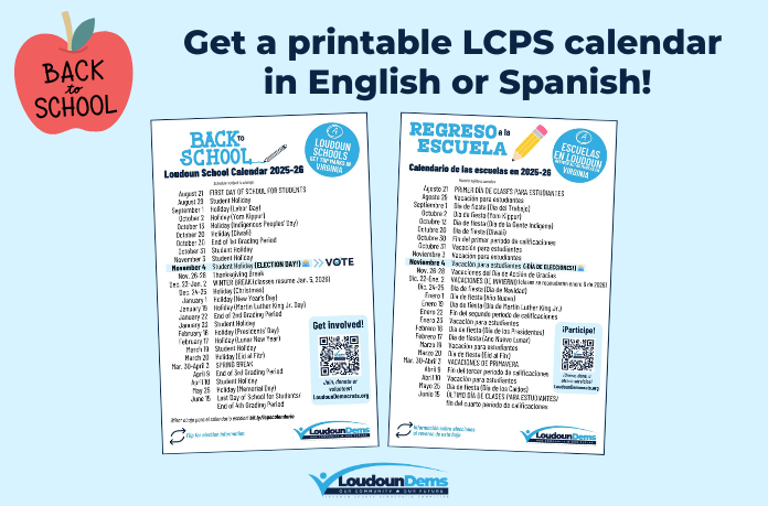 Get Your Printable 2025–2026 LCPS Calendar! — Loudoun Democrats