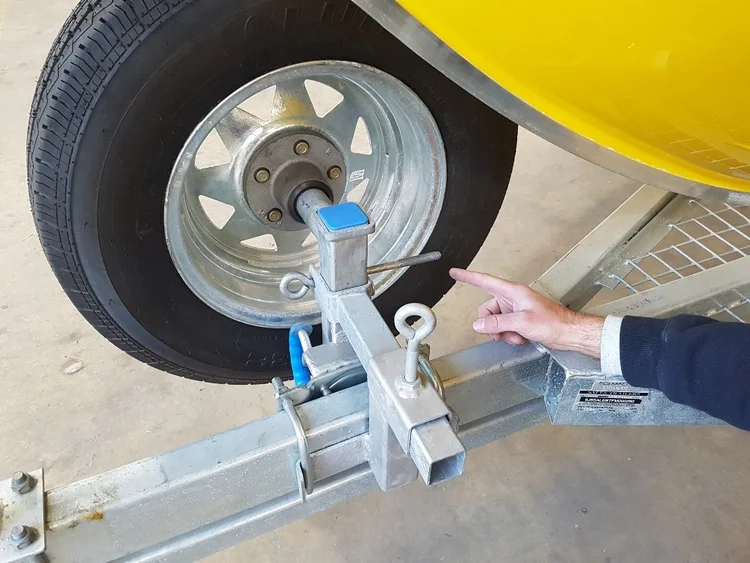 Operation of Beach Launch Wheel — Britton Maritime