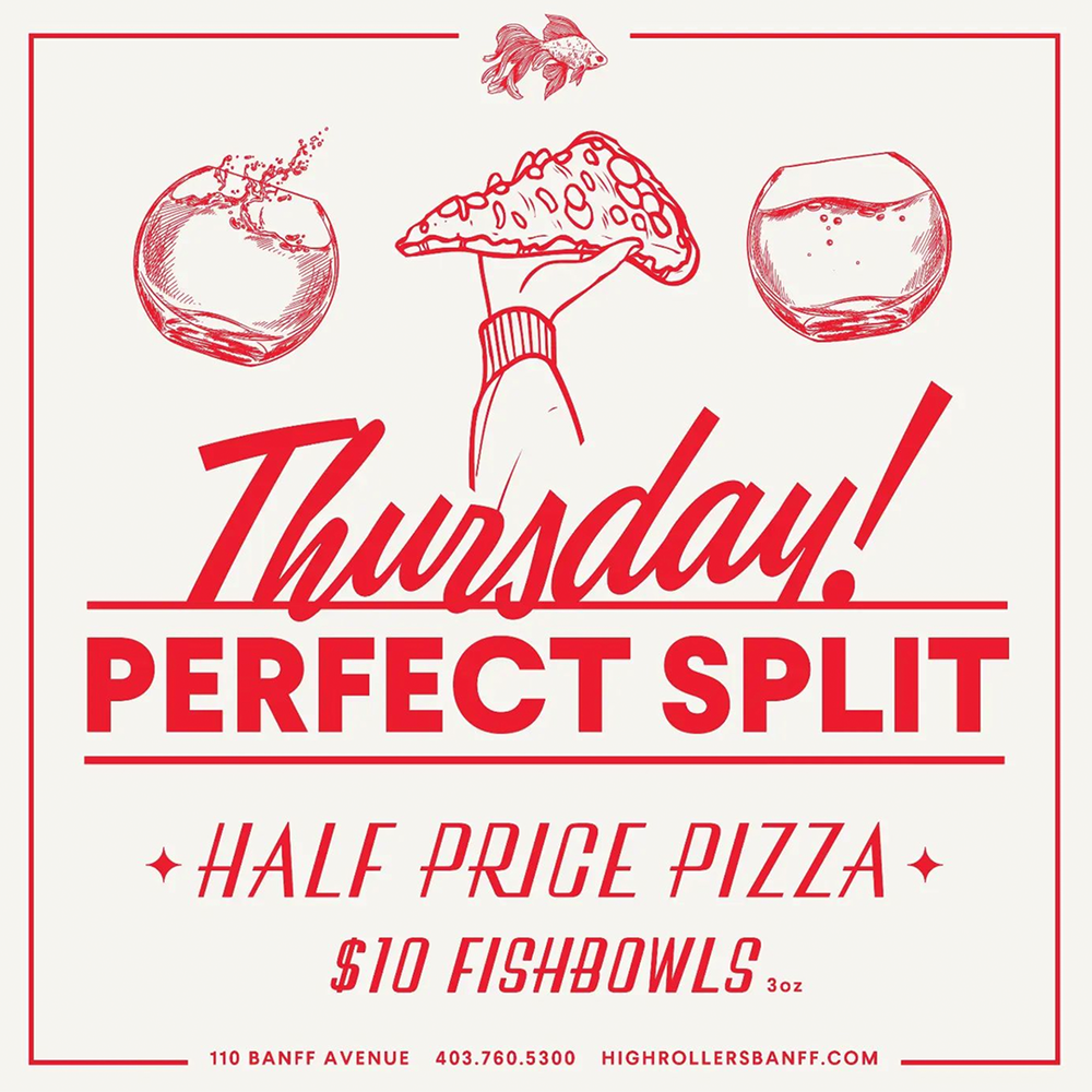 MENU — High Rollers Banff