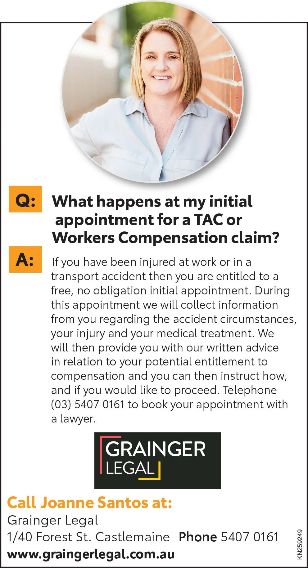 What happens at my Initial Appointment for a TAC or Workers ...