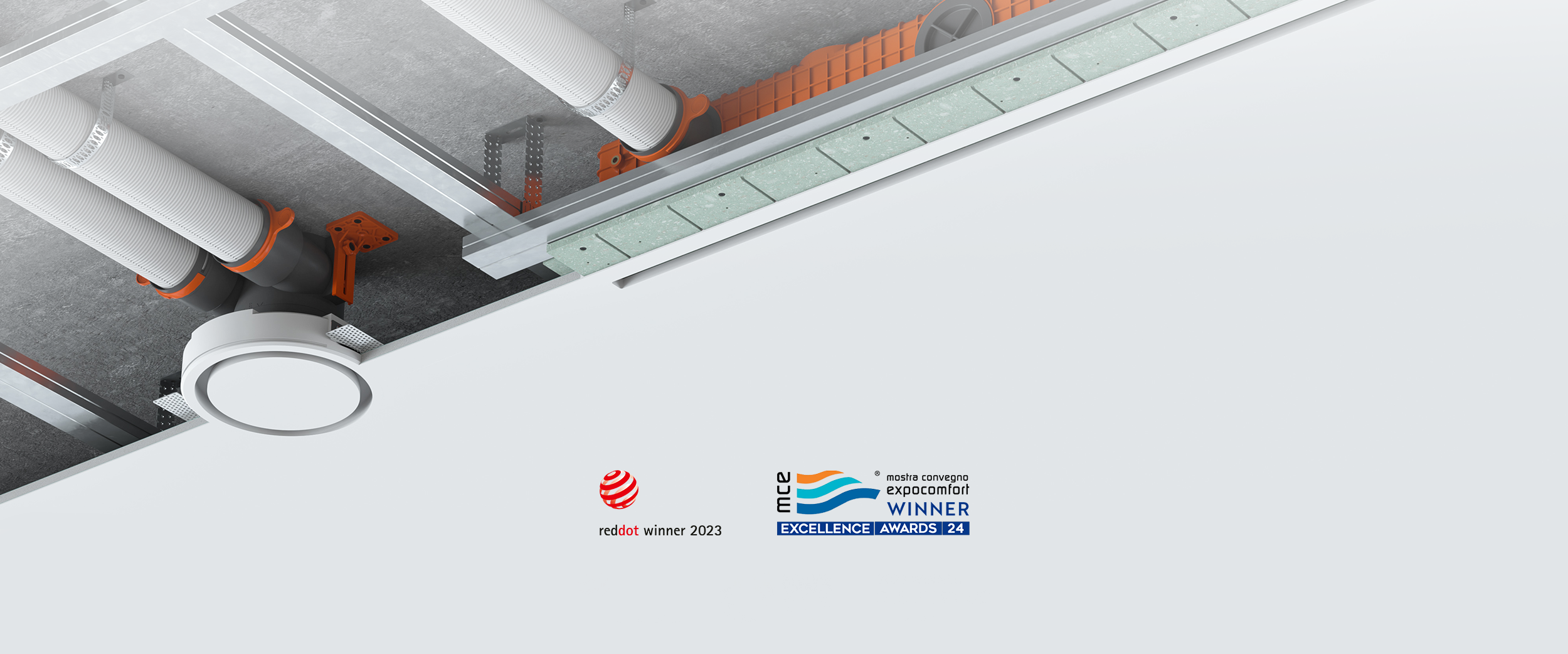 ERGOVENT - frameless air diffusers for modern interior