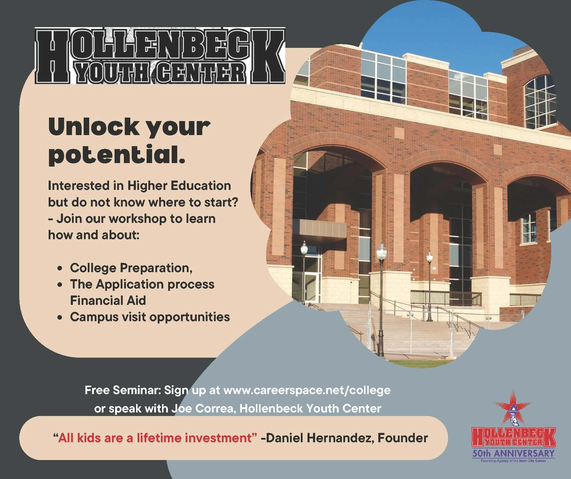 Upcoming events and activities — Hollenbeck Youth Center: Career Series ...