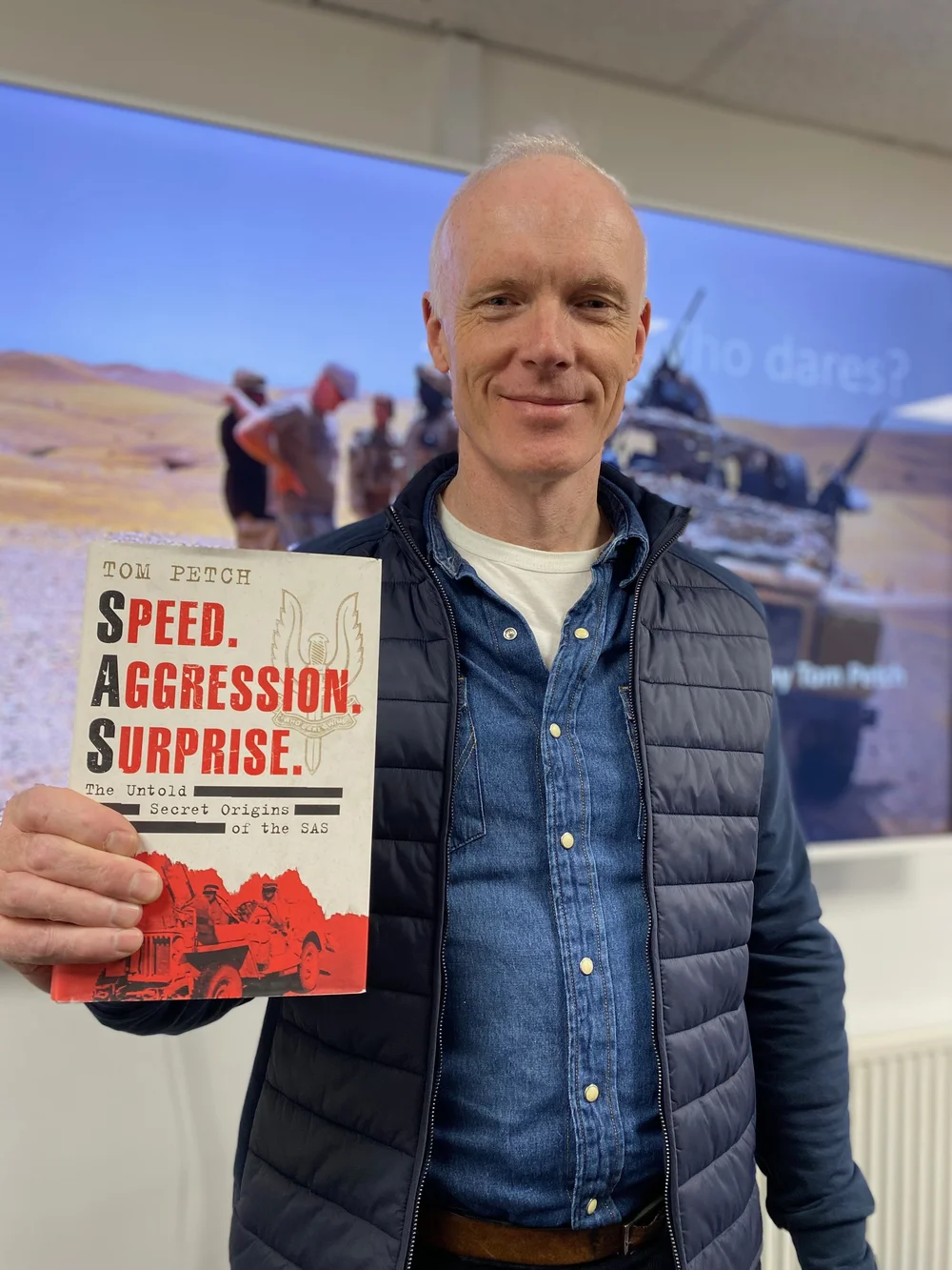 Speaking — TOM PETCH