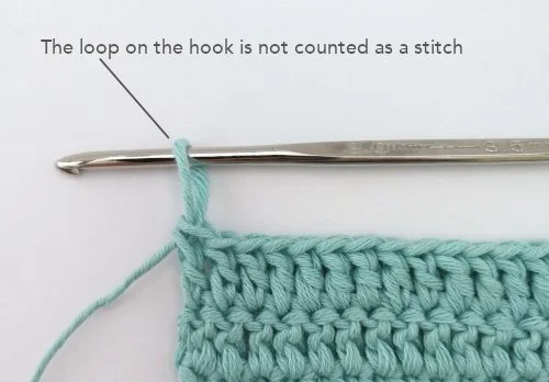 How to Count Crochet Stitches and Chains — byGoldenberry