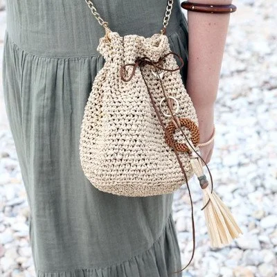11 Sustainable Raffia Crochet Patterns — byGoldenberry