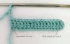 How to Crochet the Second Row Correctly — byGoldenberry
