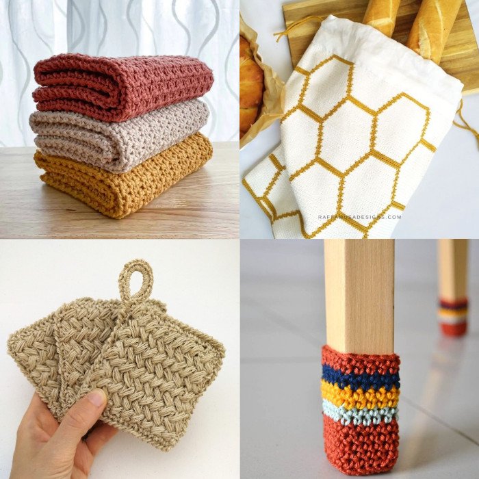 15 Kitchen Crochet Patterns for Eco Living — byGoldenberry