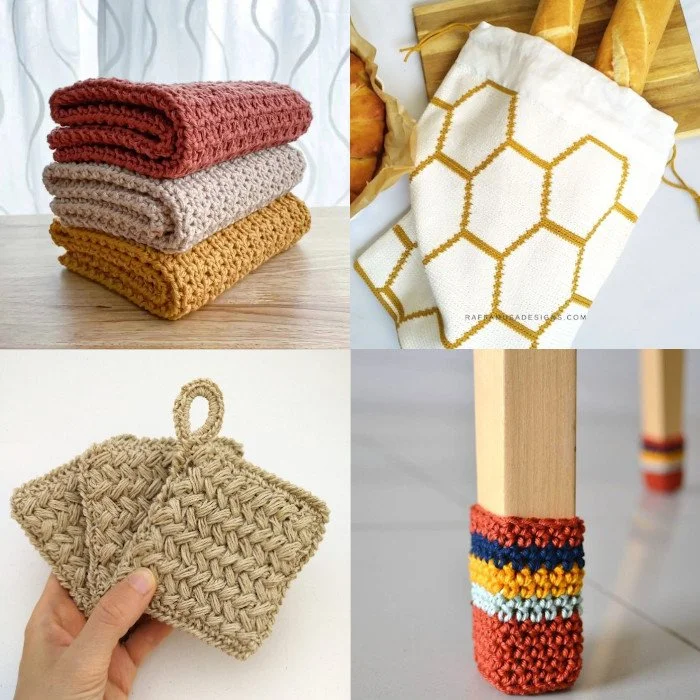 15 Kitchen Crochet Patterns for Eco Living — byGoldenberry