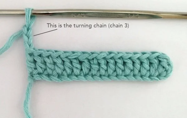 How to Crochet the Second Row Correctly — byGoldenberry