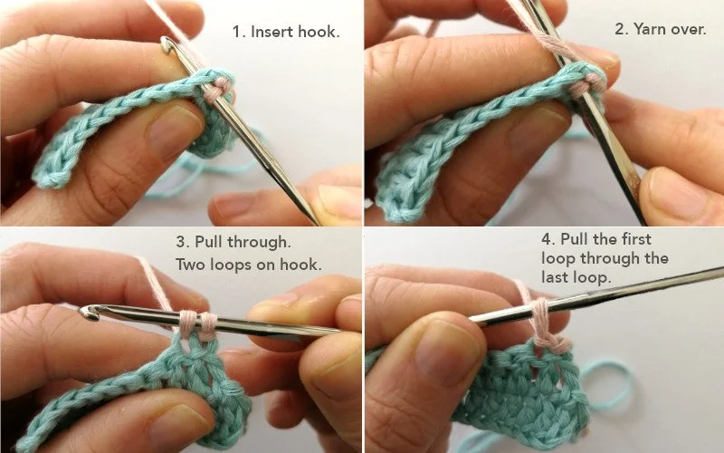 Learn How to do Slip Stitch in Crochet — byGoldenberry