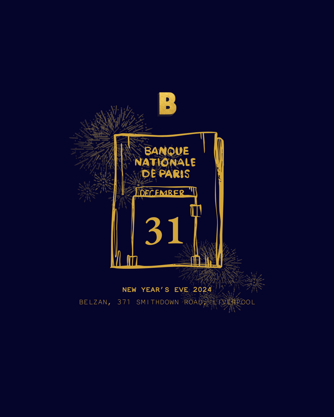 New Year's Eve Dinner at Belzan — BELZAN