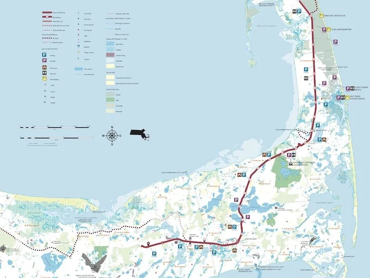 Cape Cod Bike Maps — Bikescape | Provincetown's Community Bicycle ...