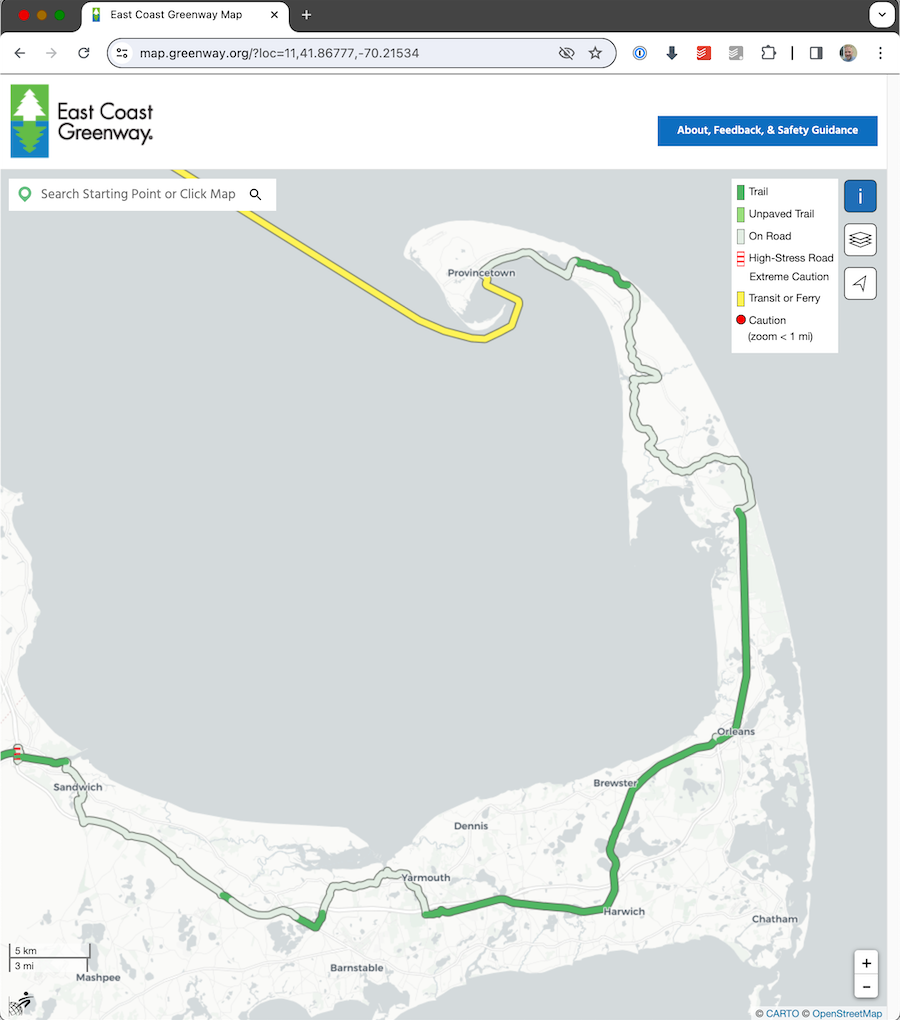 Cape Cod Bike Maps — Bikescape | Provincetown's Community Bicycle ...