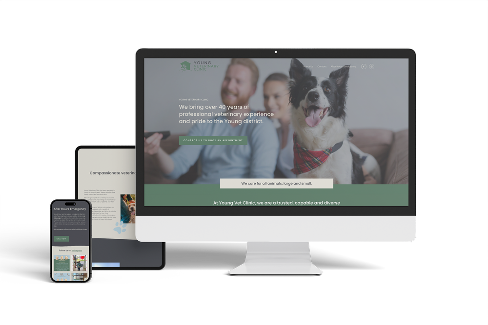 Young Vet Clinic | Brand and Web Design — Emmanate Creative