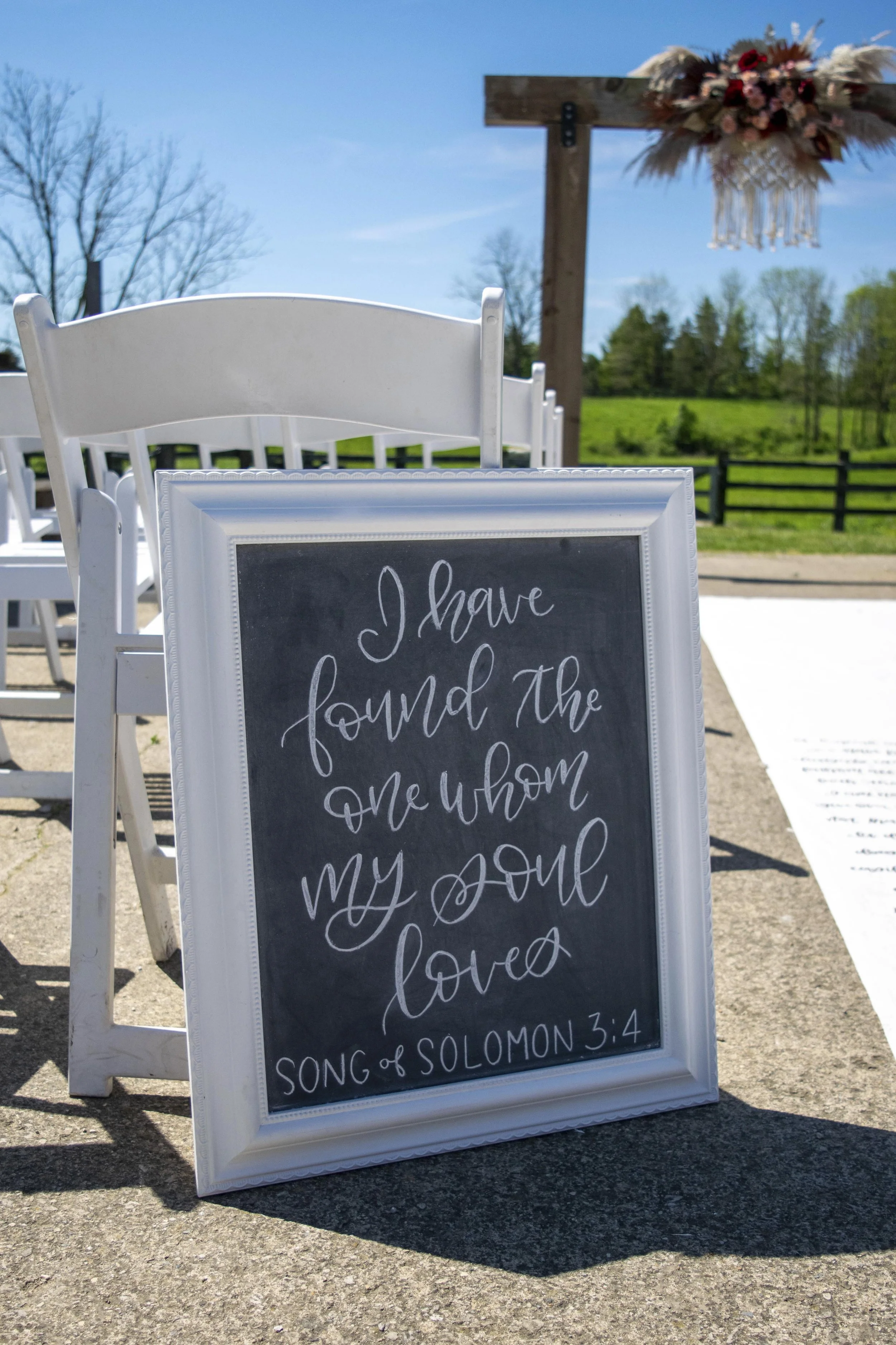 What Signs Do I Really Need for My Wedding? — The Pemberley Creative