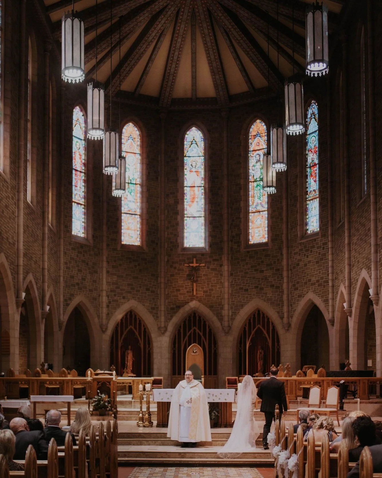 St. Josephs Basilica Wedding Edmonton — Sara Musselman photo