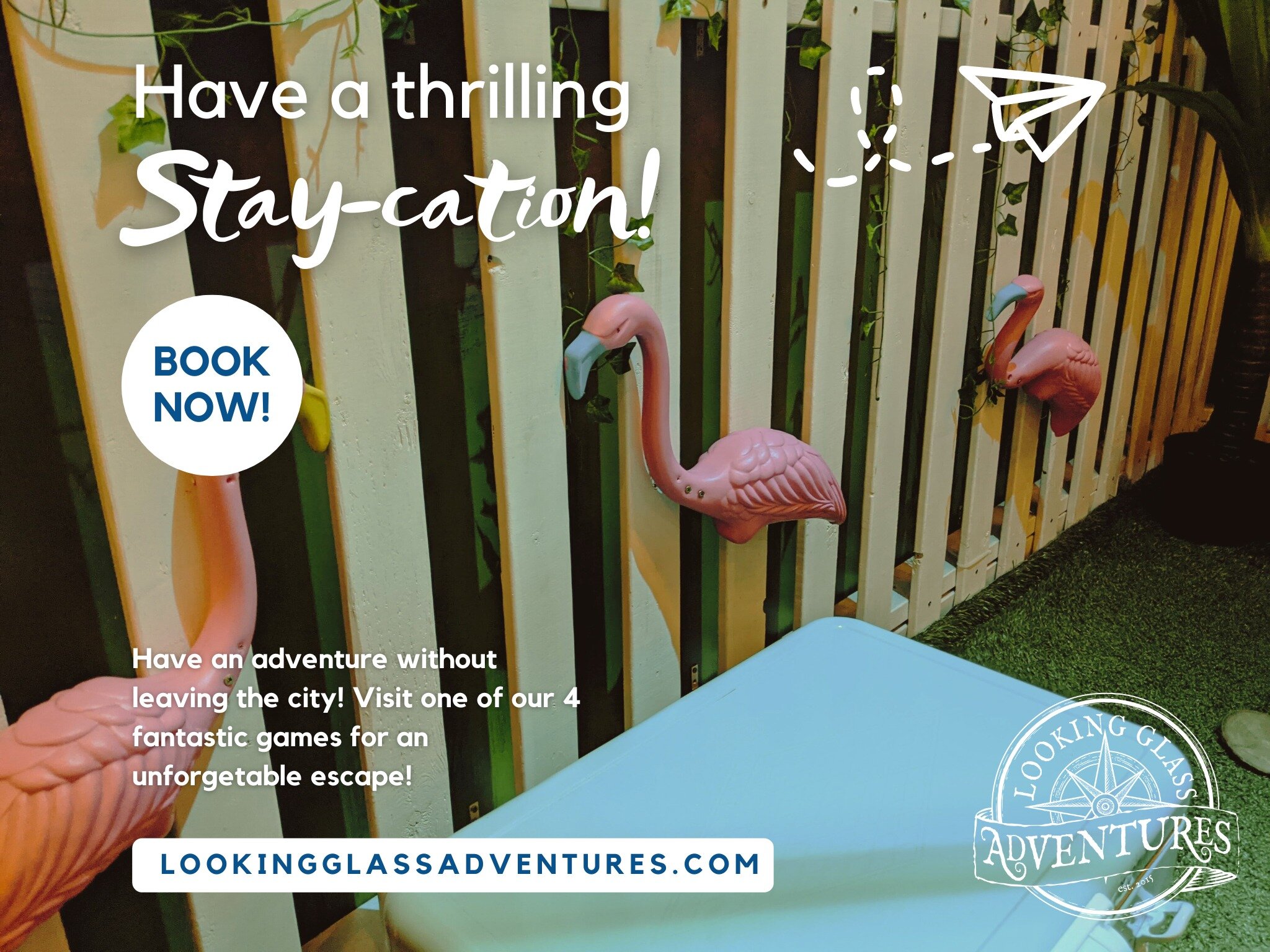 Looking Glass Adventures - Top Rated In-Person and Virtual Escape Rooms