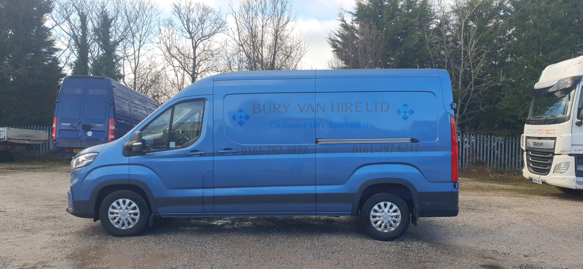 35cwt LWB Panel Van Hire — Bury Van Hire