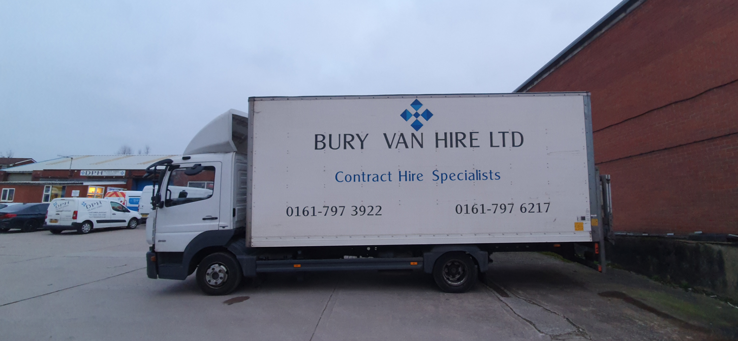 7.5 Ton Boxes / Box Sleepers Hire — Bury Van Hire
