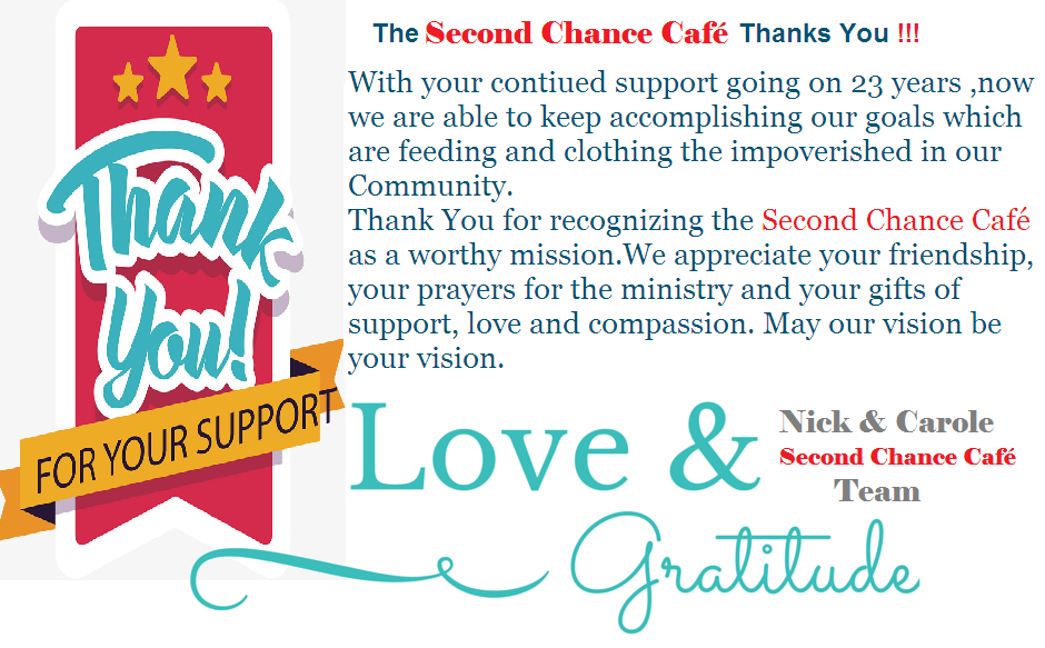 2nd chance cafe