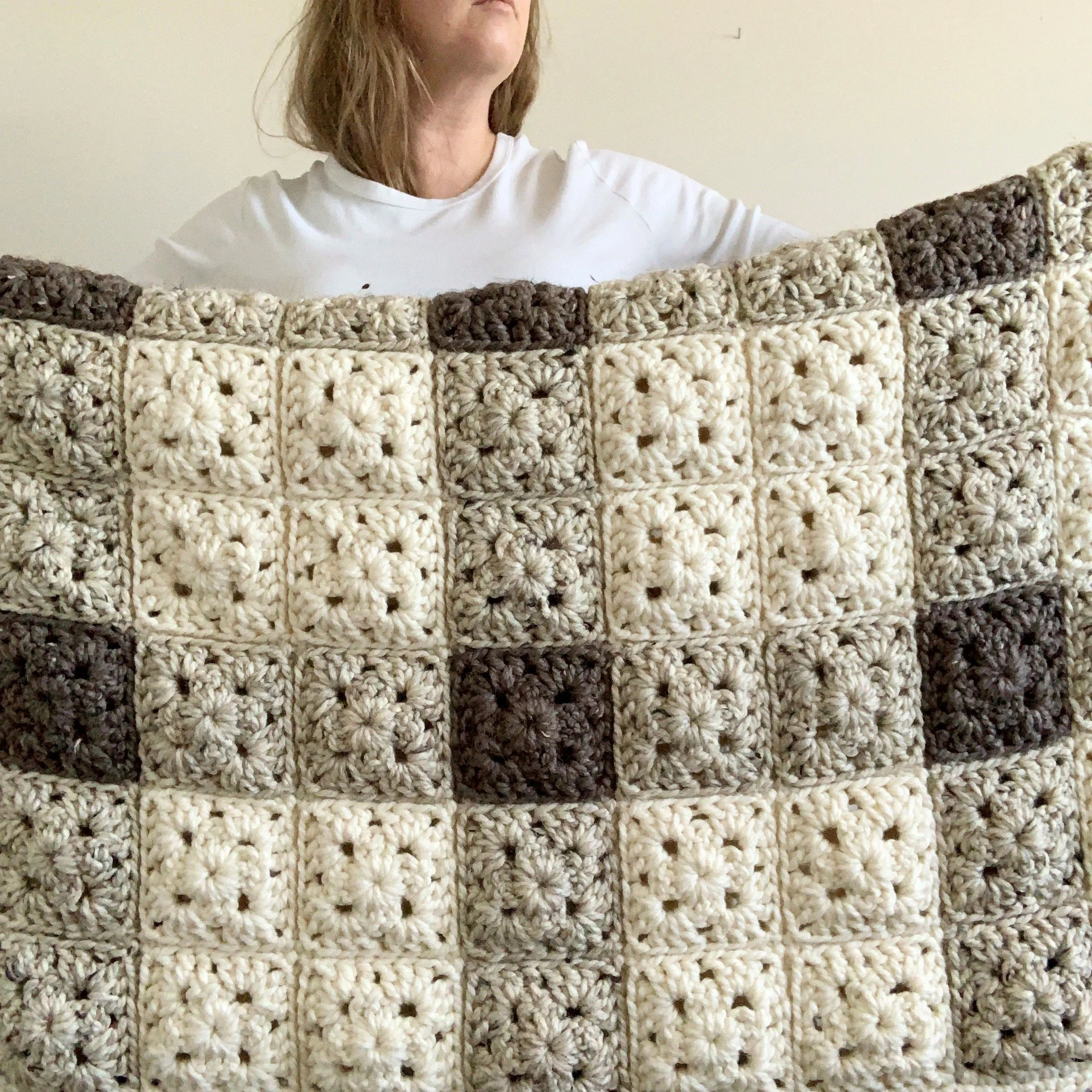 Special Edition Plaid Granny Square Blanket Pattern — NautiKrall Crochet