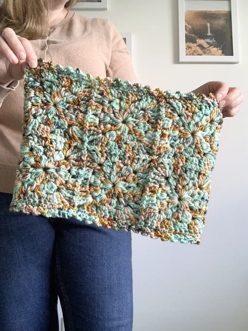 WinterBurst Granny Square Cowl Pattern — NautiKrall Crochet