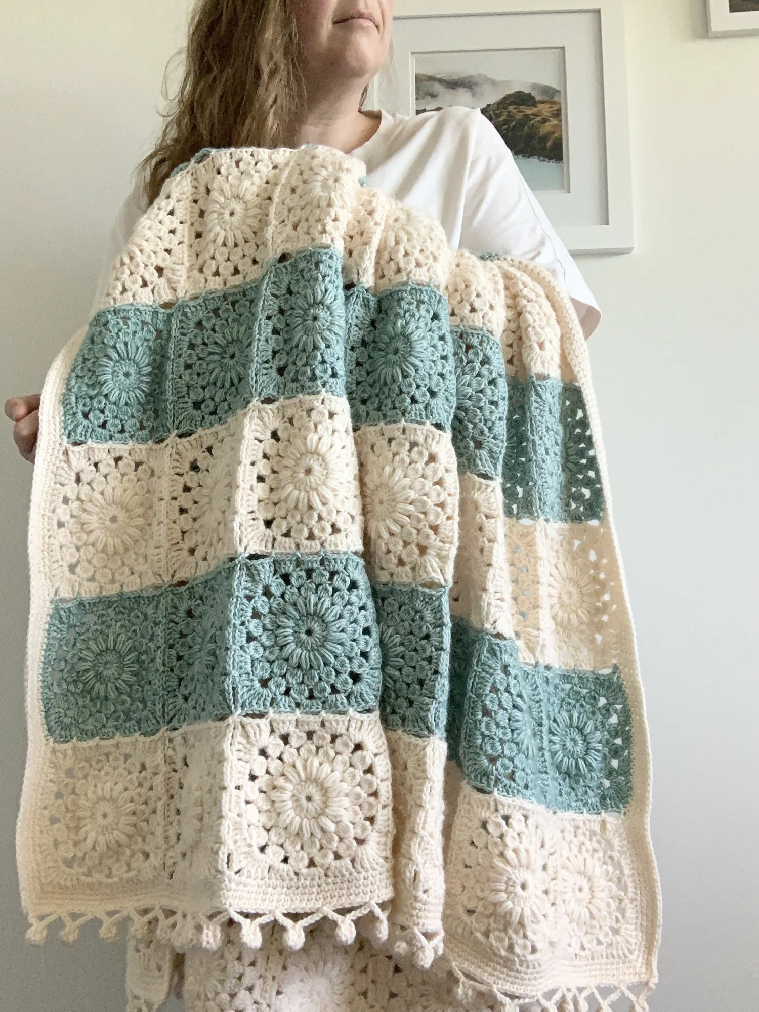 Summer Stripes Sunburst Blanket Pattern — NautiKrall Crochet