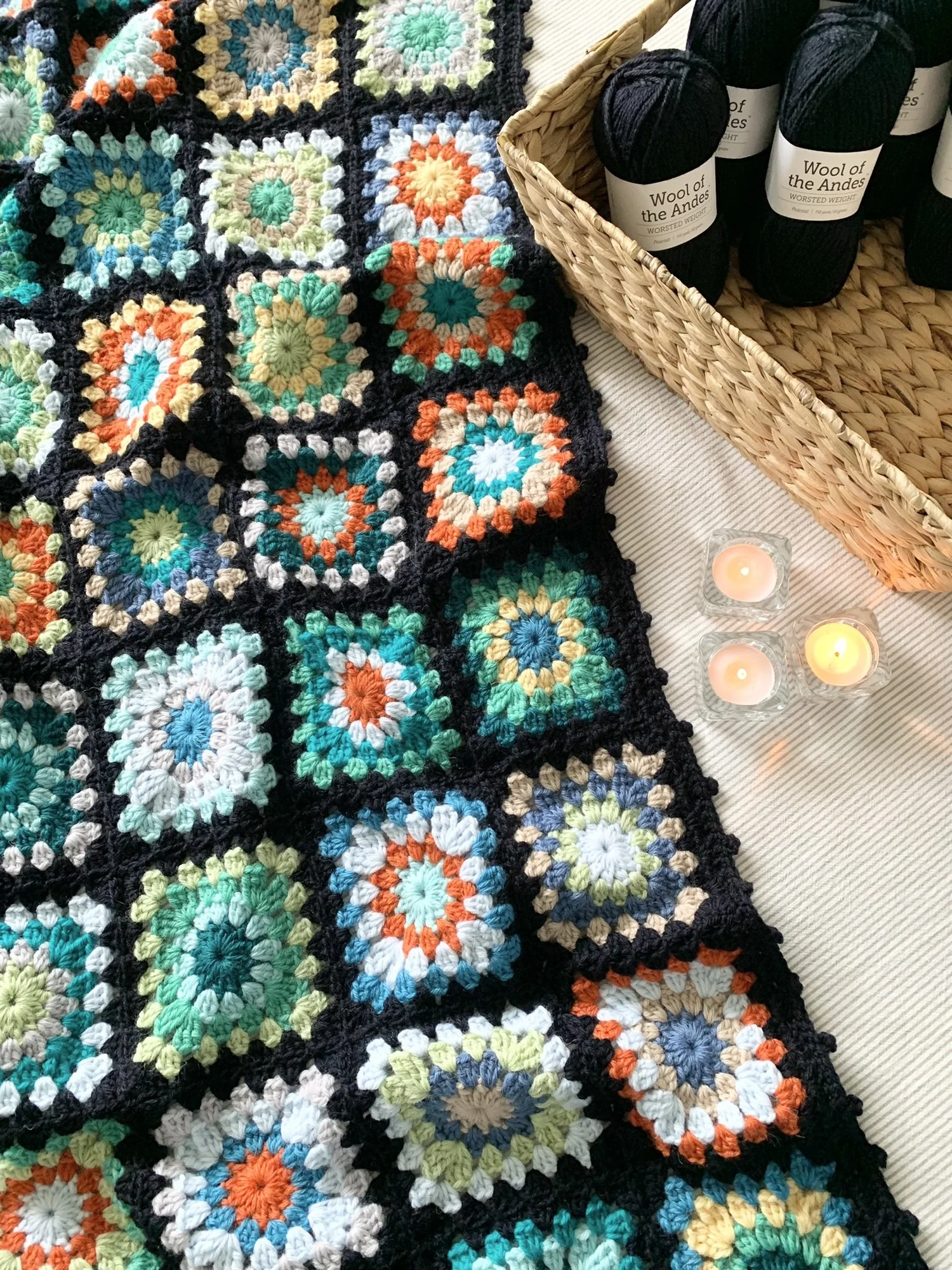 Finn’s Starburst Granny Square Blanket Pattern — NautiKrall Crochet