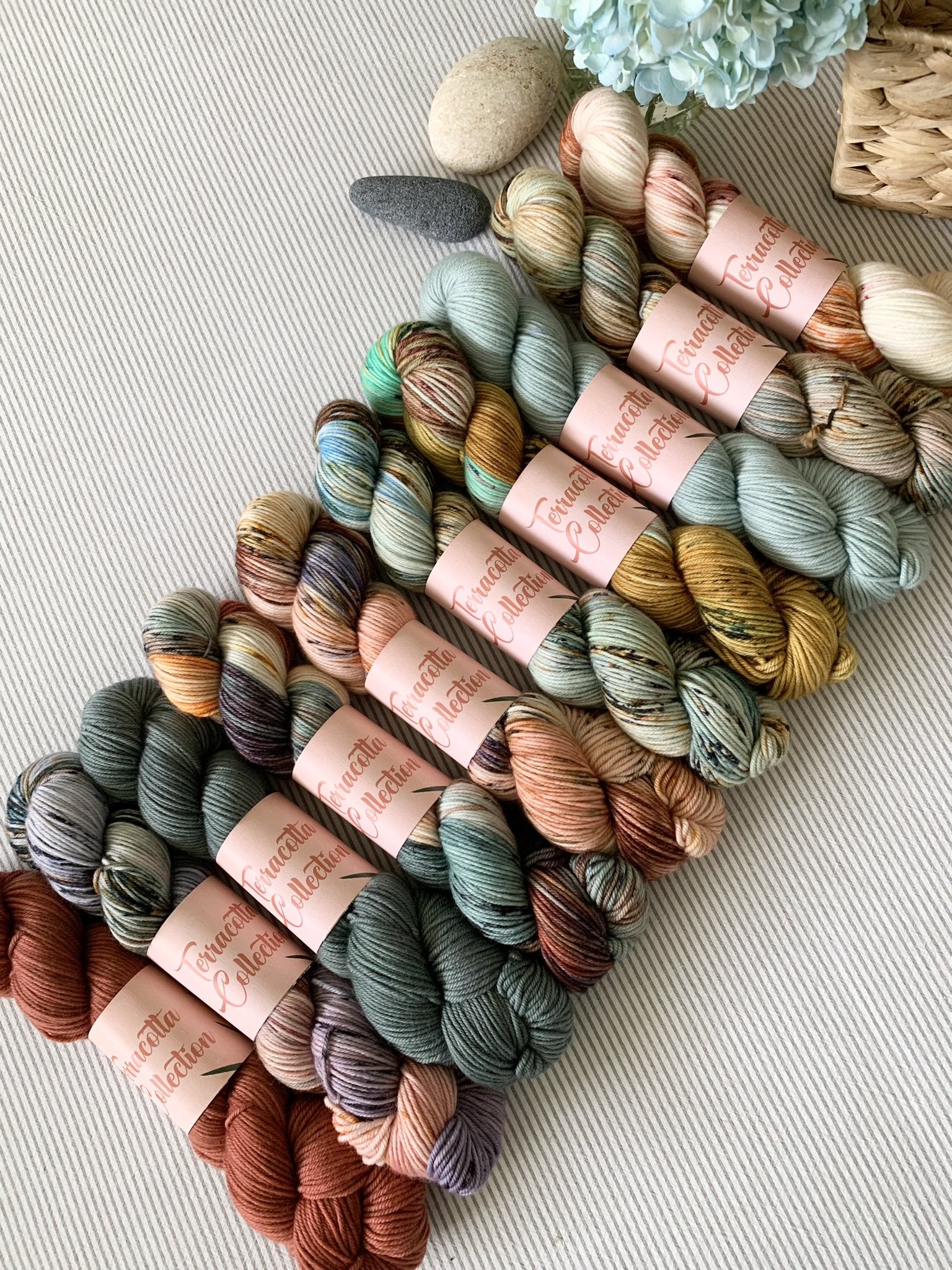 Coastline Hexie Blanket Pattern x Terracotta Collection by Hue Loco ...