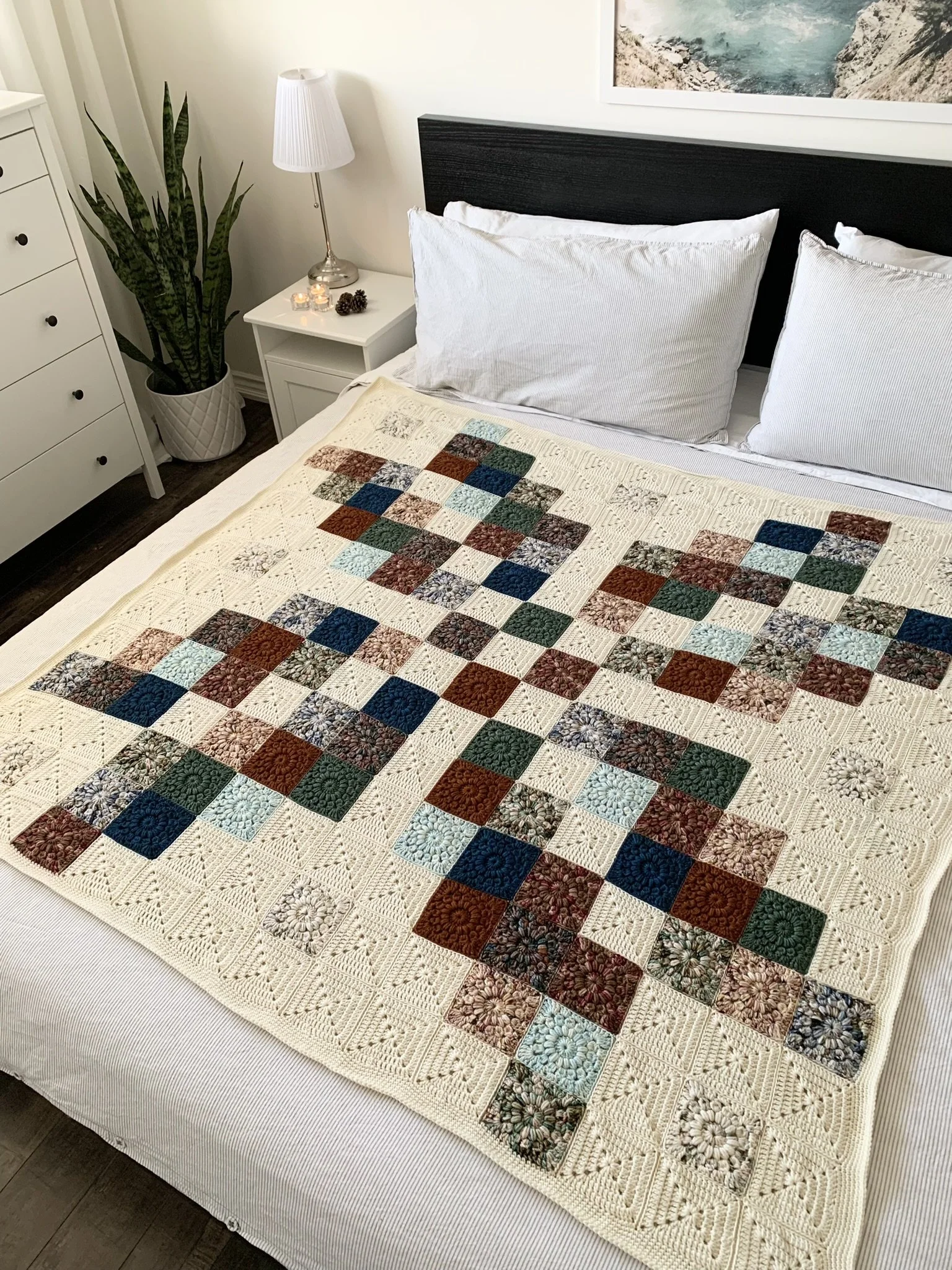 Nordic Star Sunburst Blanket Pattern x Cozy in Colorado Collection by ...