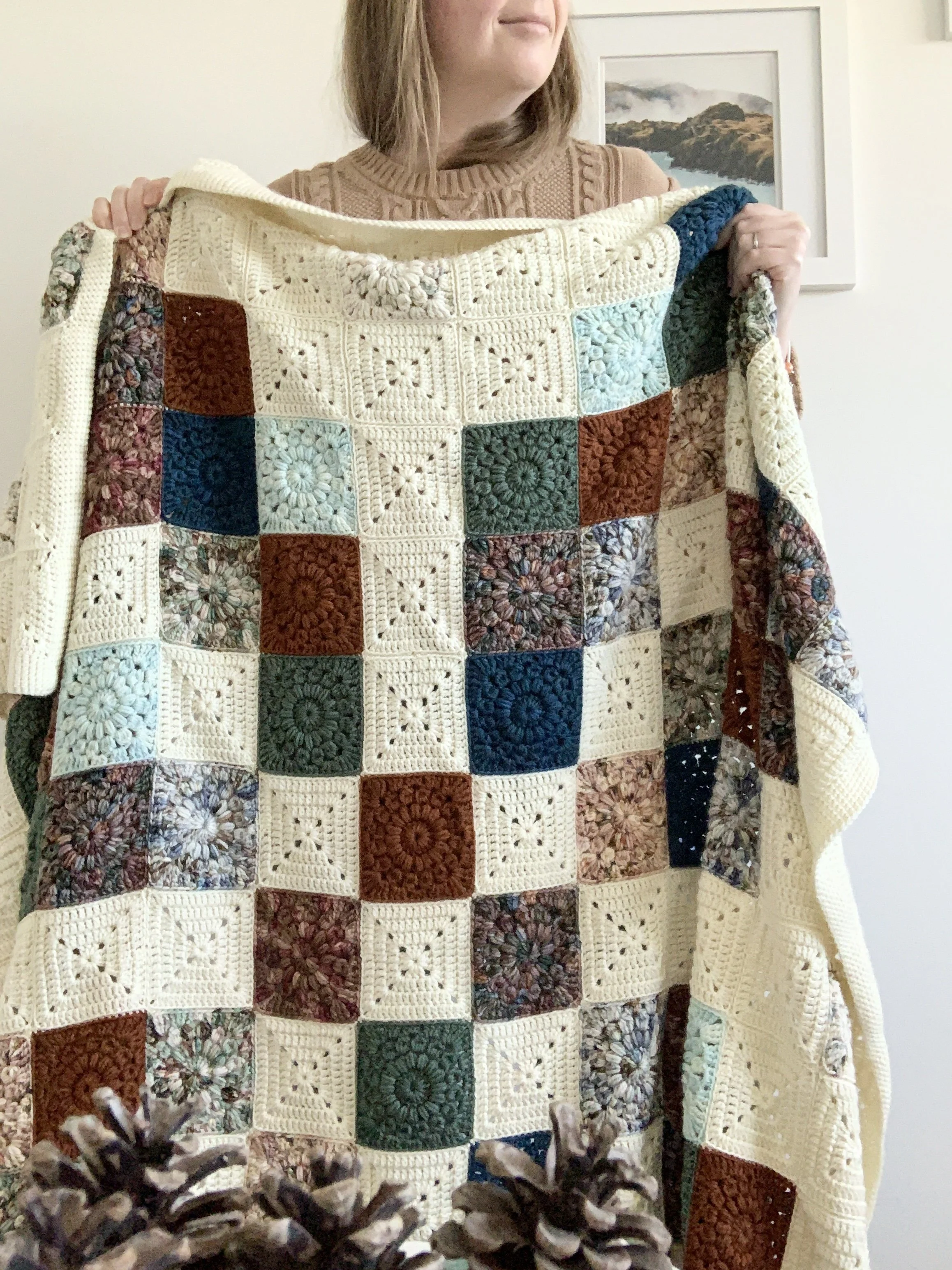 Nordic Star Sunburst Blanket Pattern x Cozy in Colorado Collection by ...