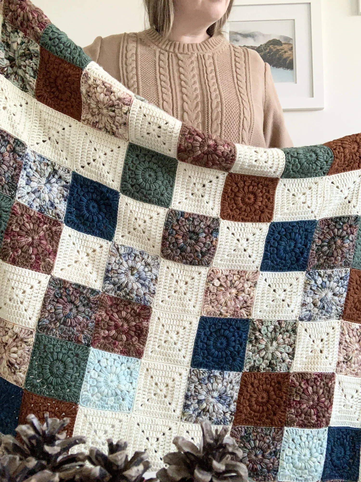 Nordic Star Sunburst Blanket Pattern x Cozy in Colorado Collection by ...