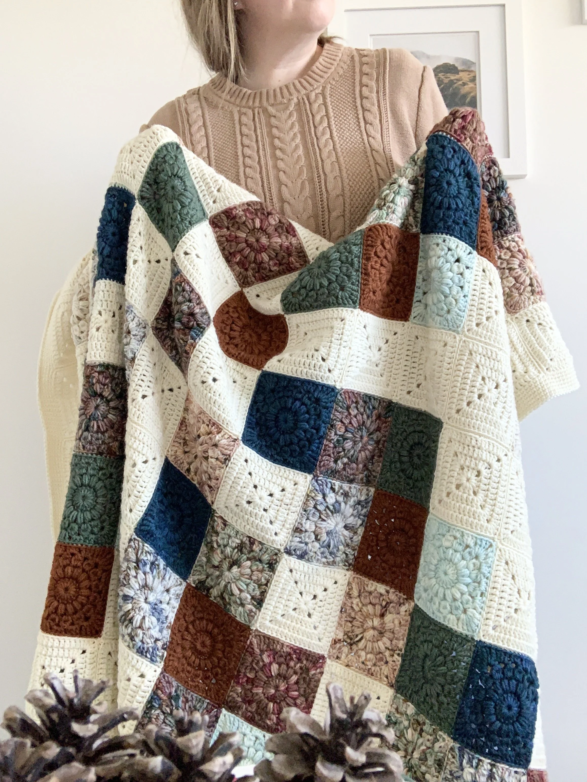 Nordic Star Sunburst Blanket Pattern x Cozy in Colorado Collection by ...
