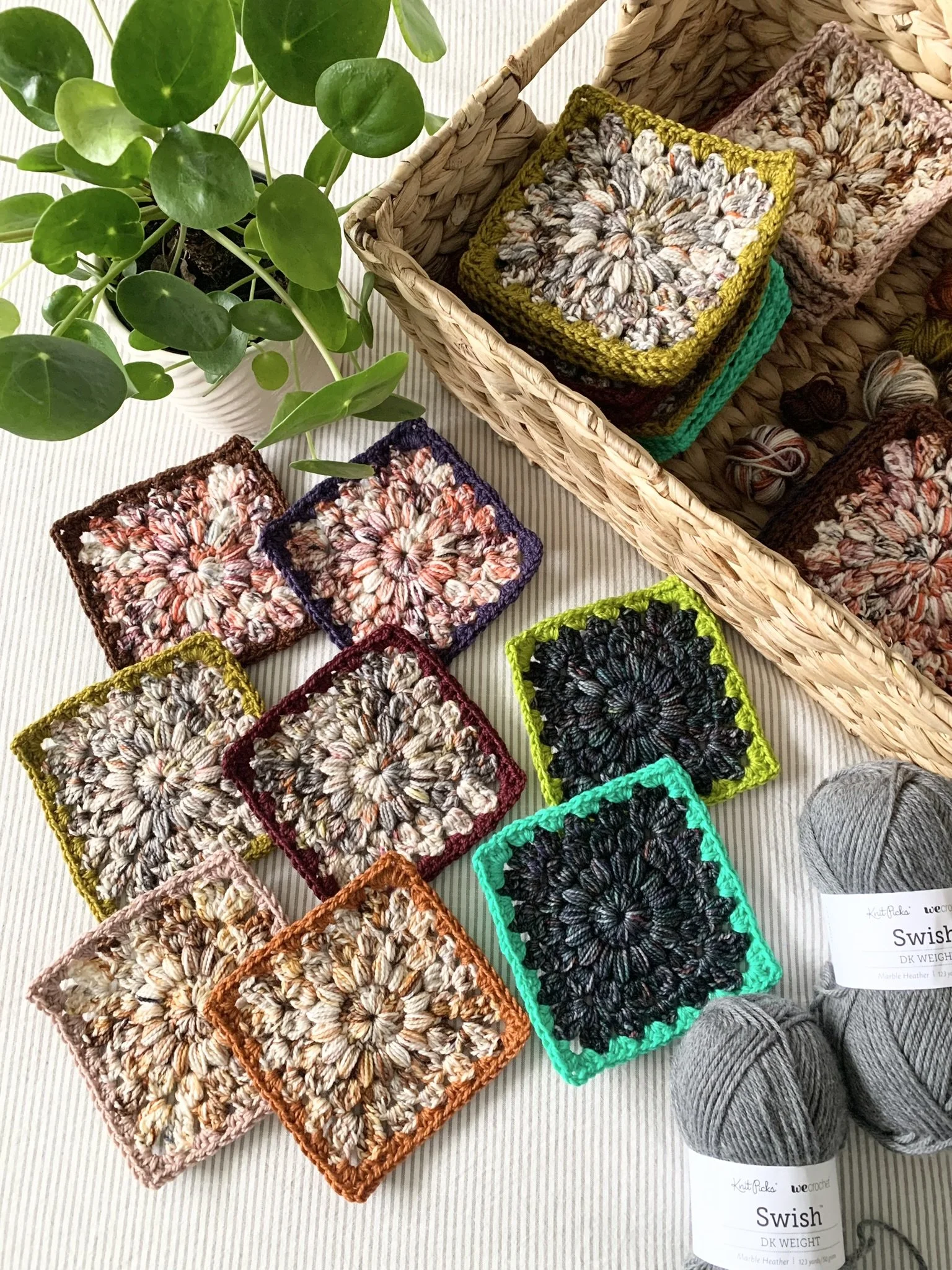 Sock Set Stash Buster Hygge Burst Blanket Pattern 2024 — NautiKrall Crochet