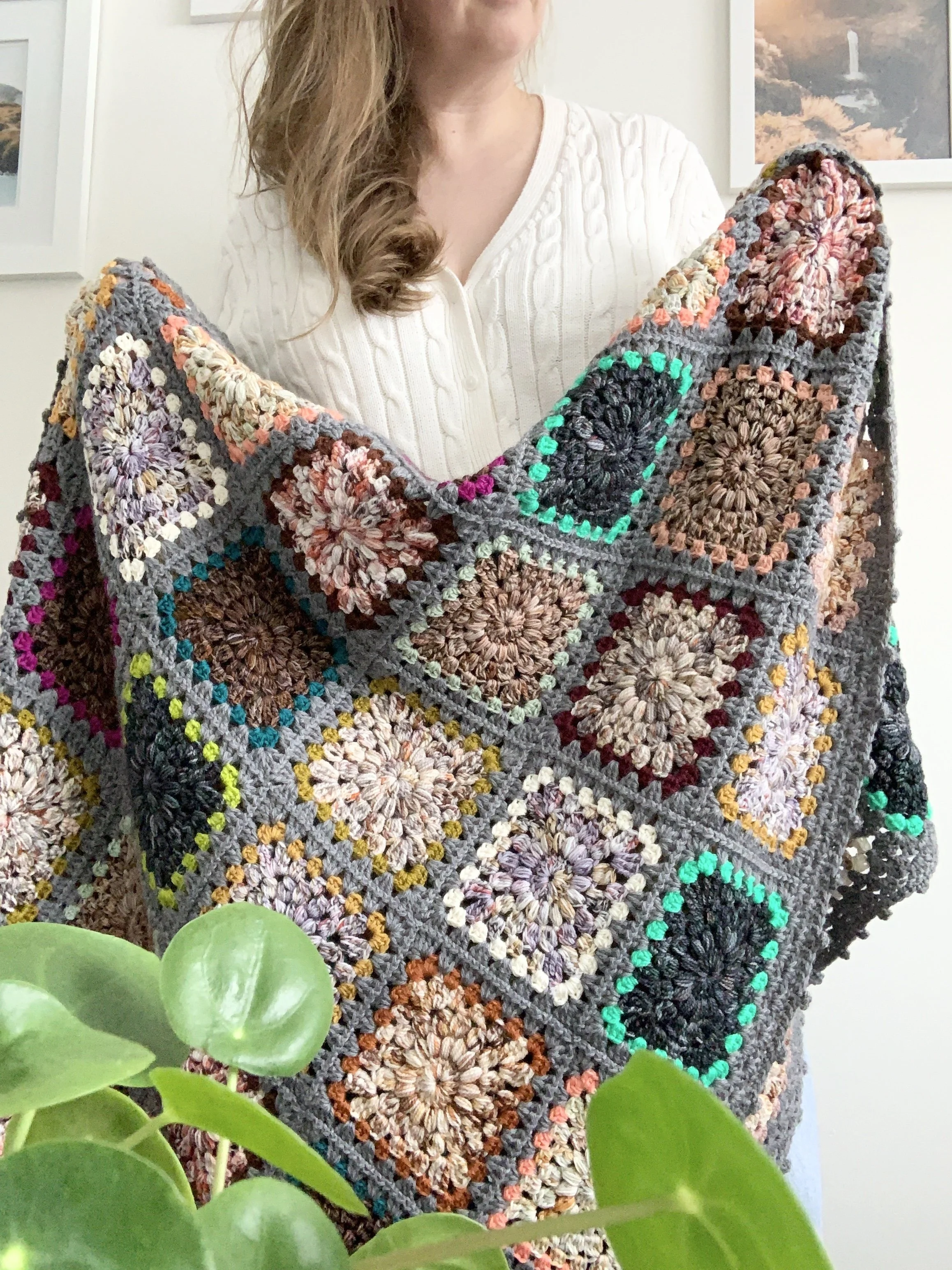 Sock Set Stash Buster Hygge Burst Blanket Pattern 2024 — NautiKrall Crochet