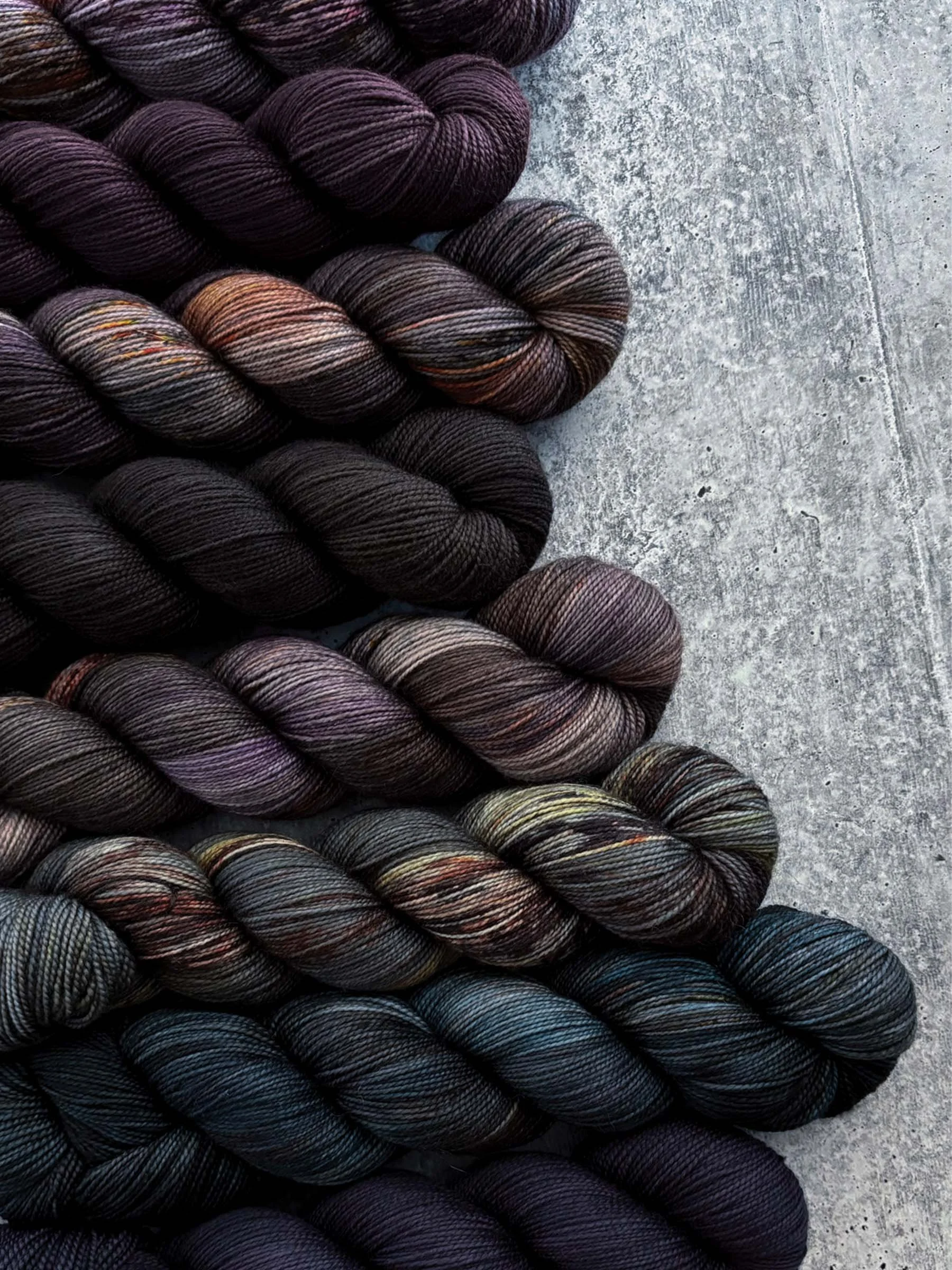 Ebony Granny Squares Blanket Pattern x Nightfall Collection by Hue Loco ...